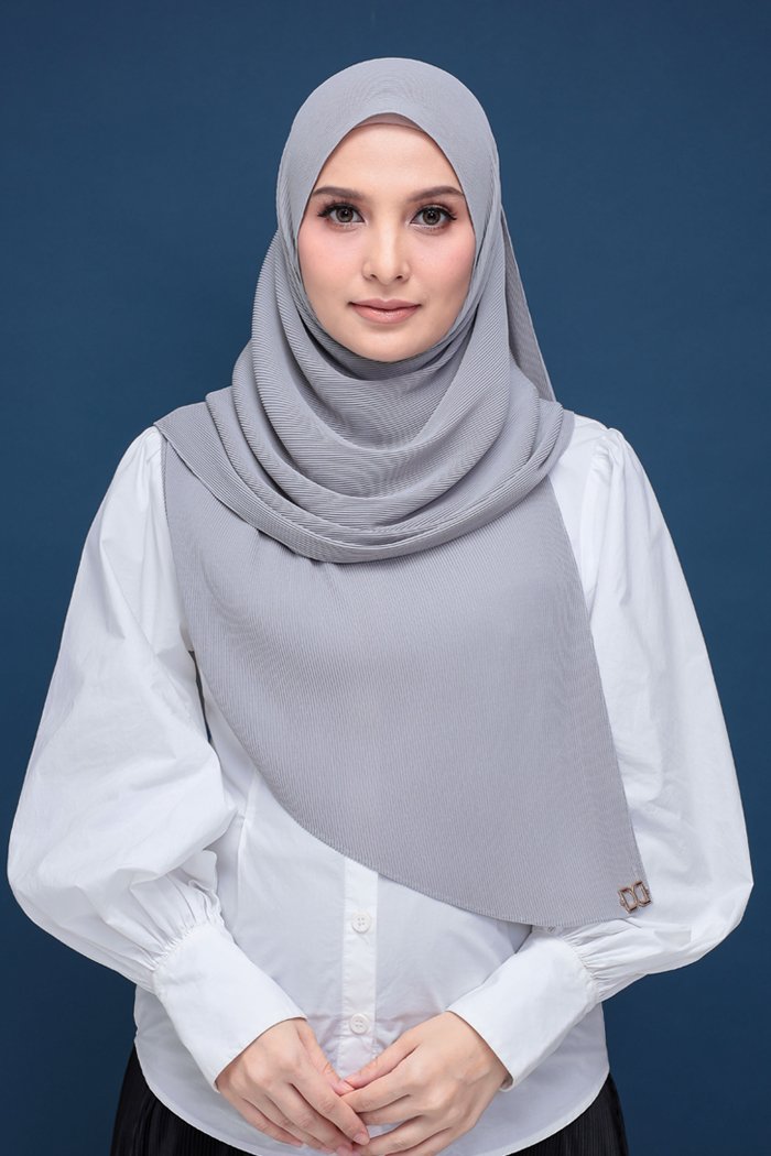 Dolsa | The Modest Stylish Fashion | Hijab | Shawls | Tudung | pleated | Pleated Scarves ...